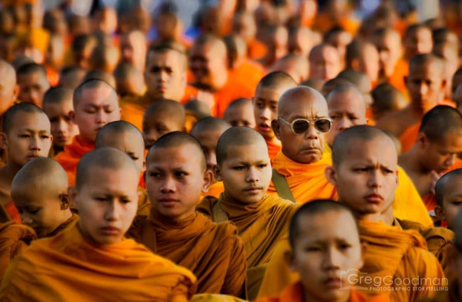 Sunrise with 12,999 Monks » Greg Goodman: Photographic Storytelling