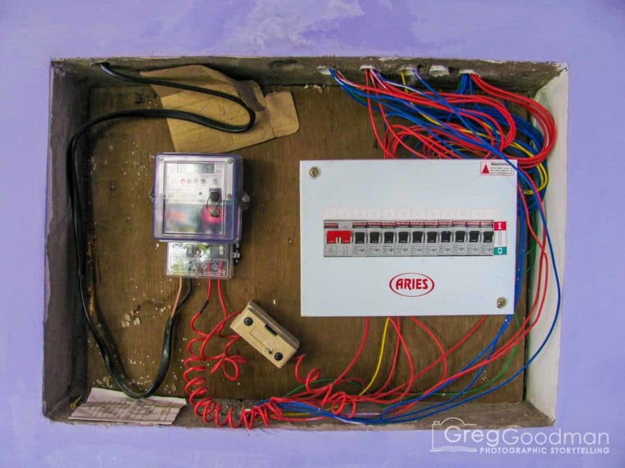 Absurd and Shoddy Electric Wiring in India + Asia
