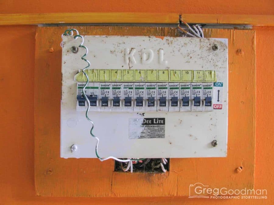 Absurd and Shoddy Electric Wiring in India + Asia