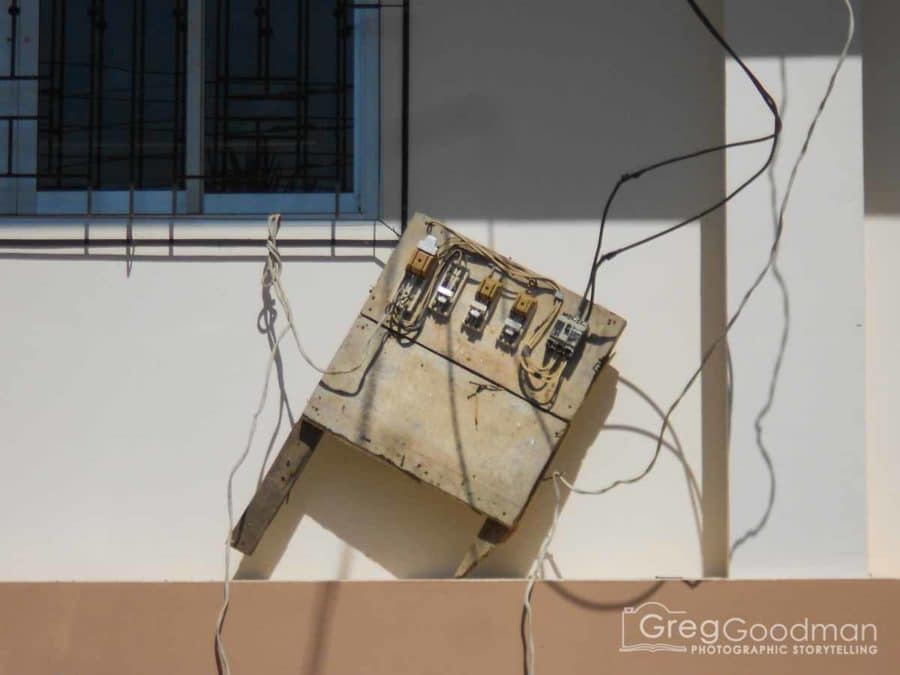 Absurd and Shoddy Electric Wiring in India + Asia