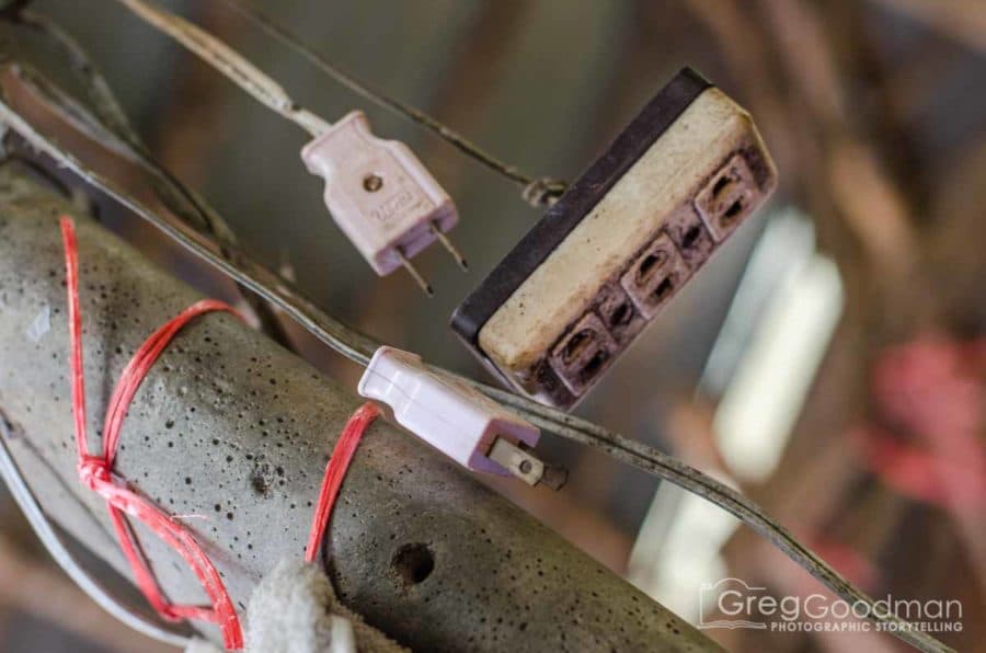 Absurd and Shoddy Electric Wiring in India + Asia